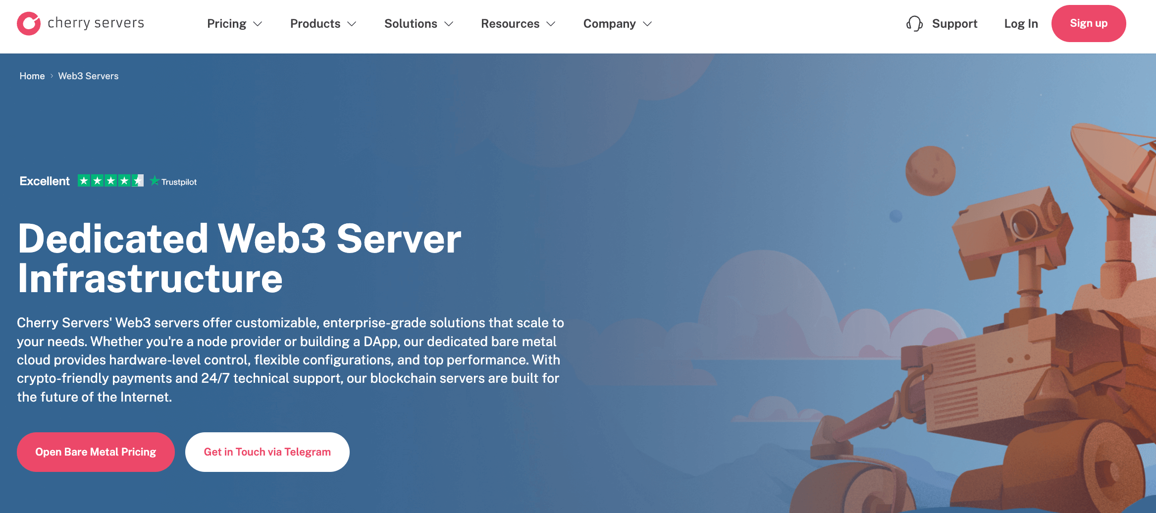 Dedicated Server Providers for Blockchain Node Hosting